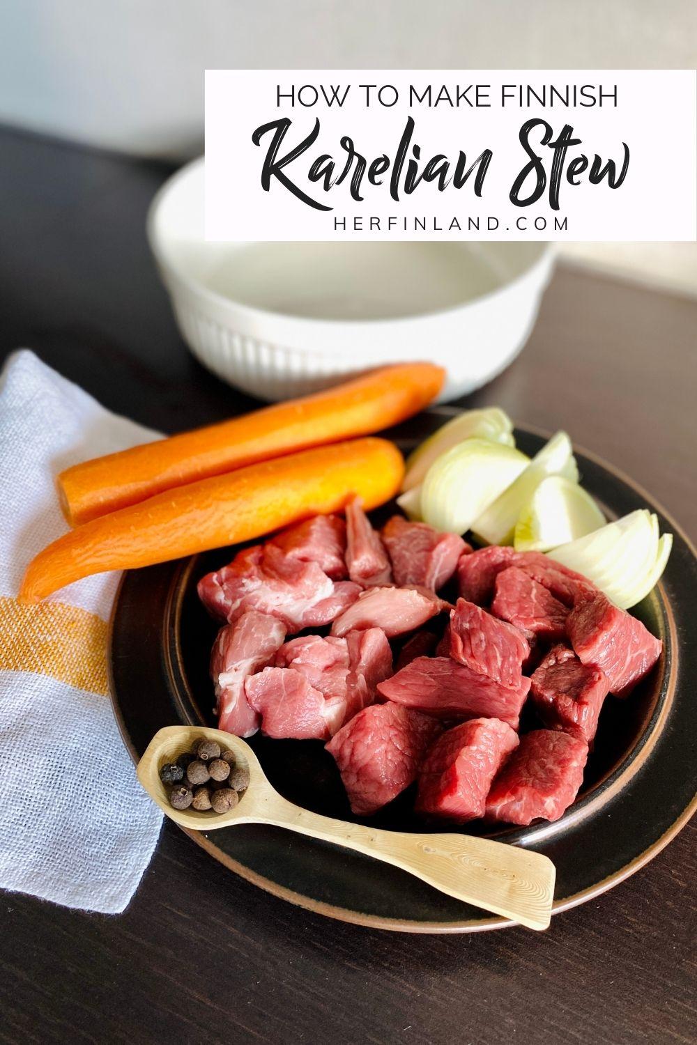 Karelian Hot Pot Hearty Finnish Stew Recipe