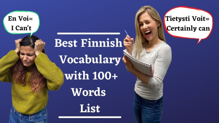 2 Best Finnish Vocabulary Hacks with Complete Word Lists